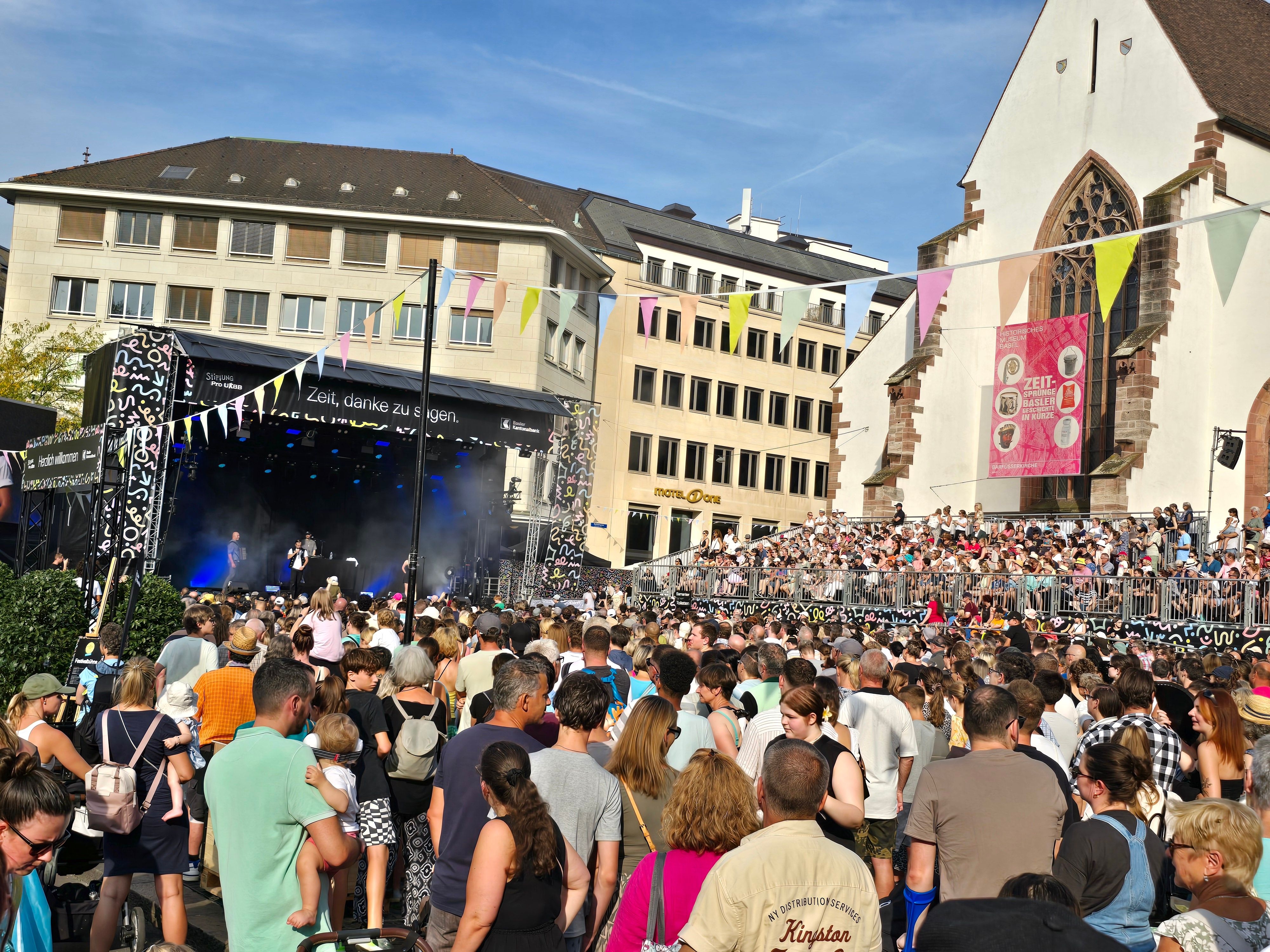 ESC in Basel: 100'000 Franken für lokale Bands auf dem Barfüsserplatz