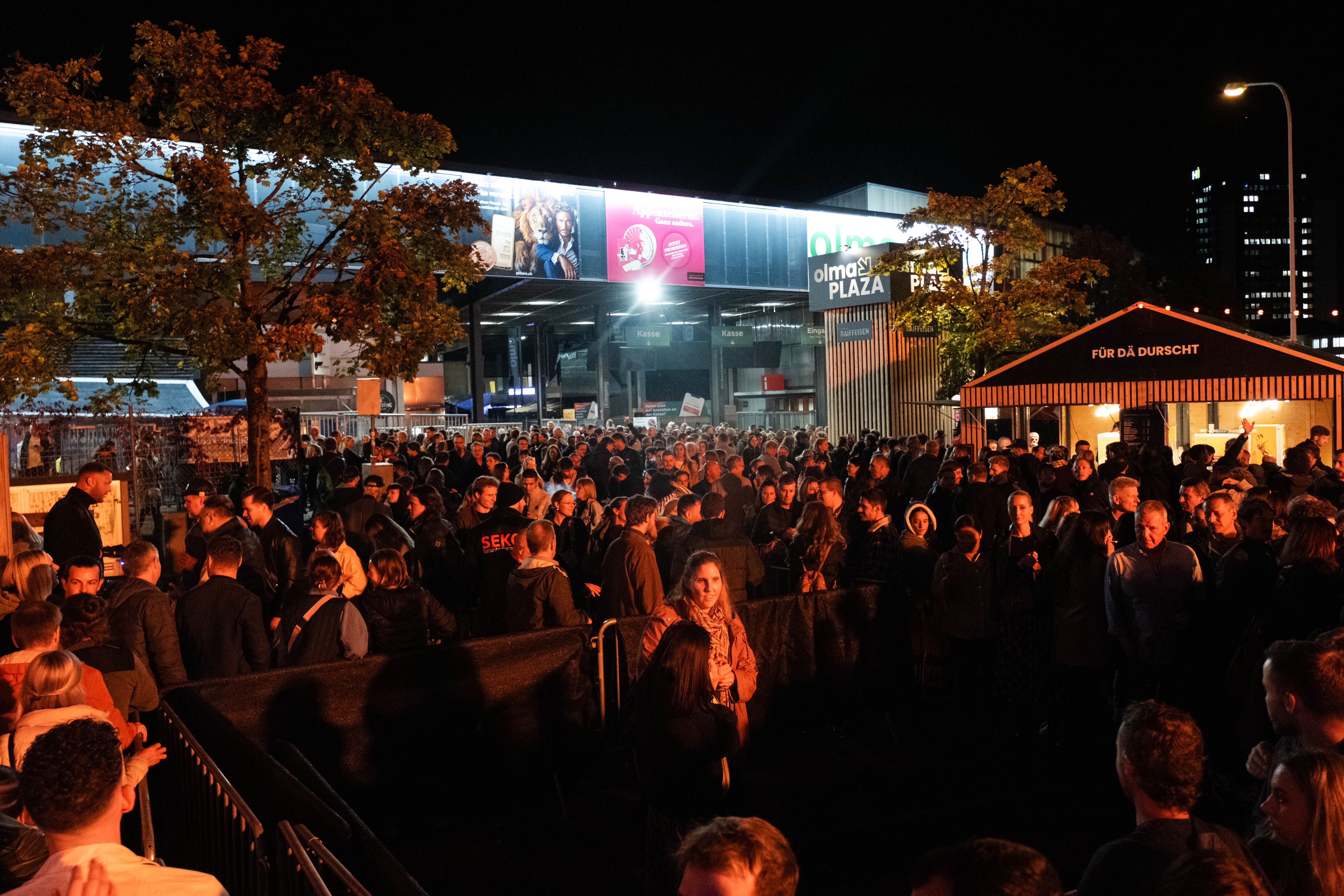 St.Gallen: Das neue Olma-Plaza lädt zum Feiern, Schlemmen und Tanzen ein