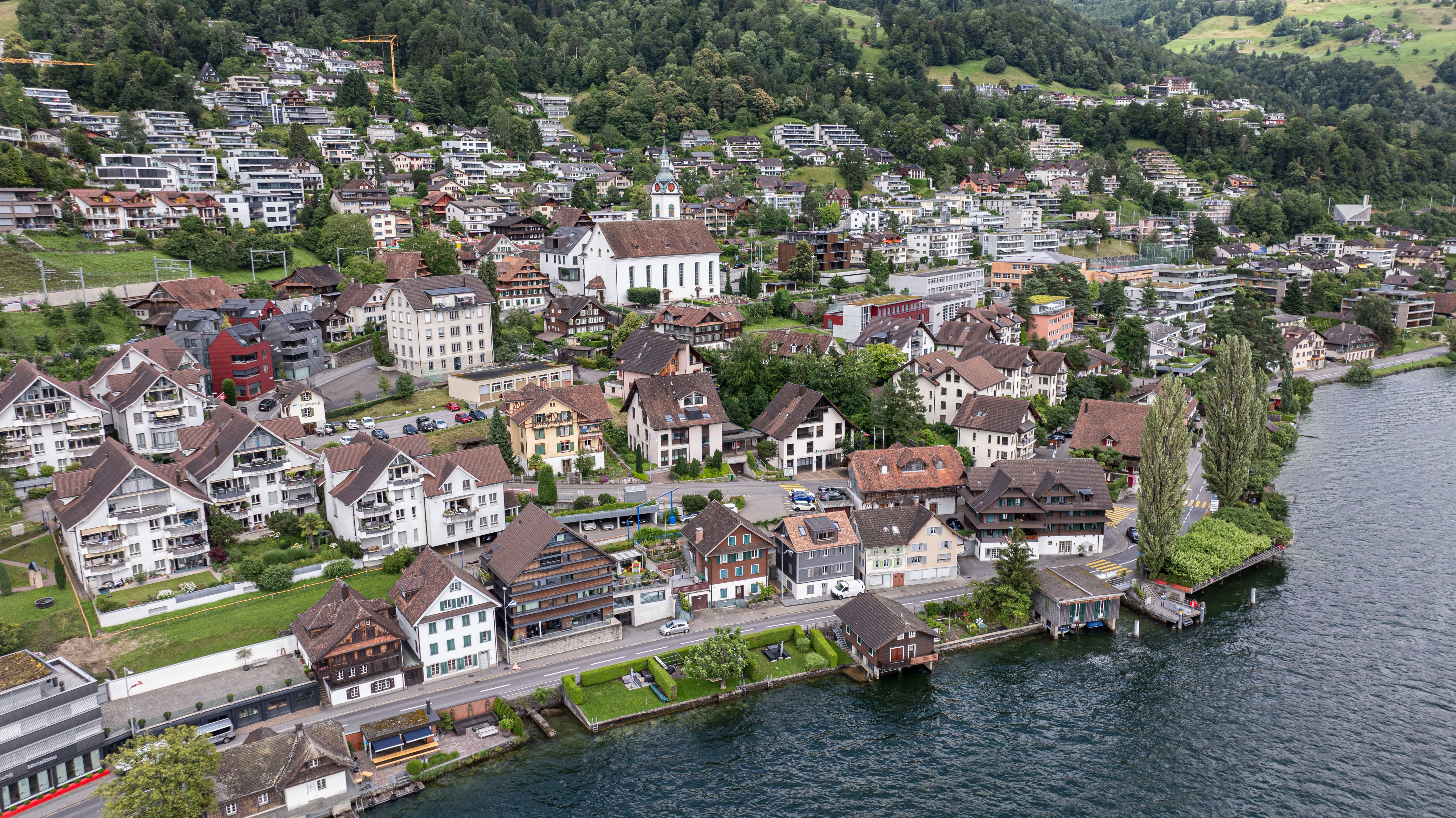 Walchwil startet die öffentliche Auflage zur Ortsplanungsrevision