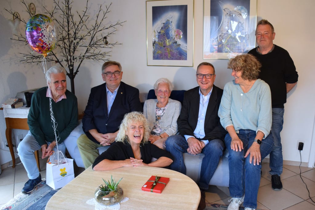 Sie lebt seit über sechzig Jahren in Aarburg – an ihrem Geburtstag darf ...