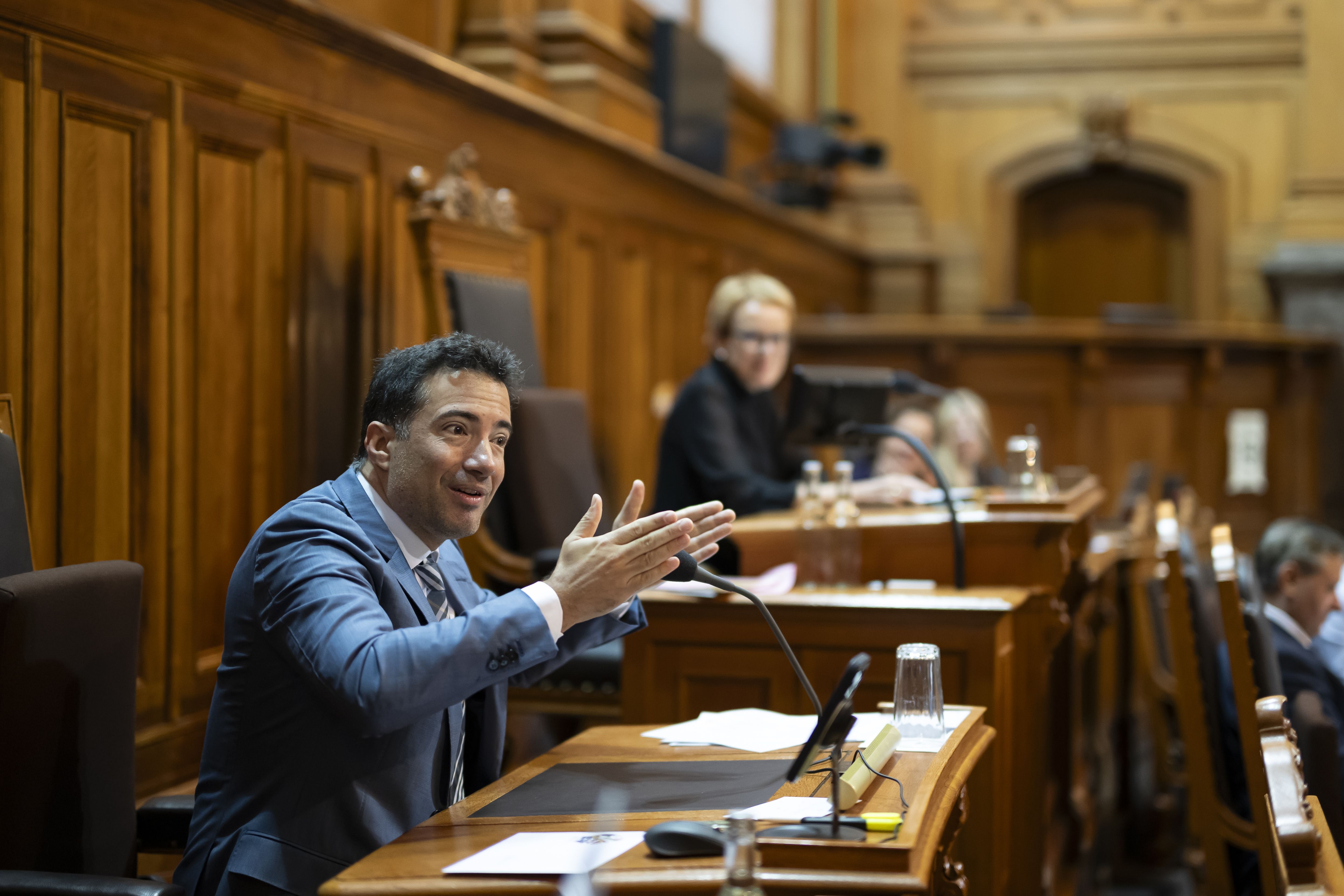 «Ich bin manchmal schon eine Rampensau»: Andrea Caroni im Porträt