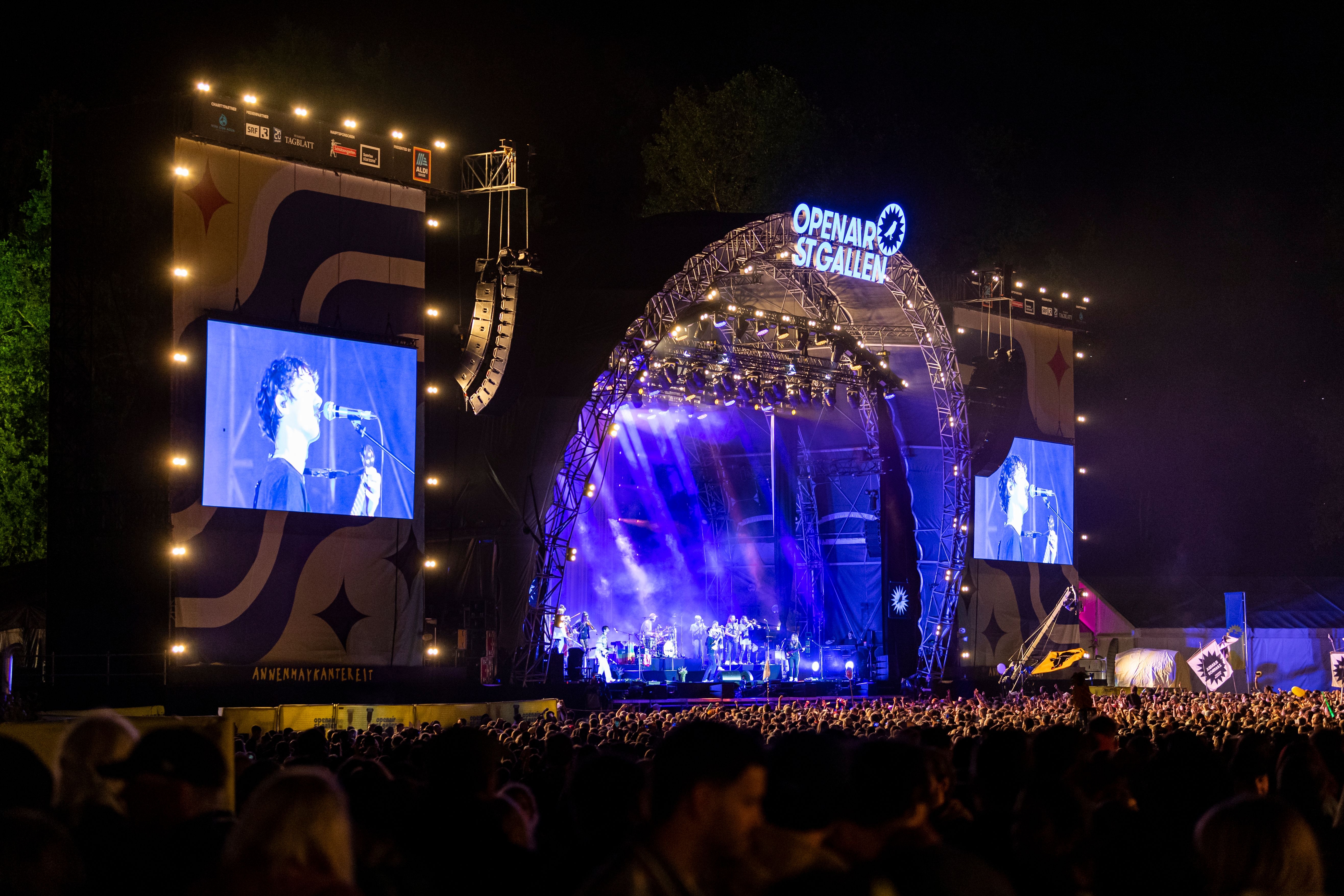 OASG: Line-up fürs Open Air St.Gallen 2025
