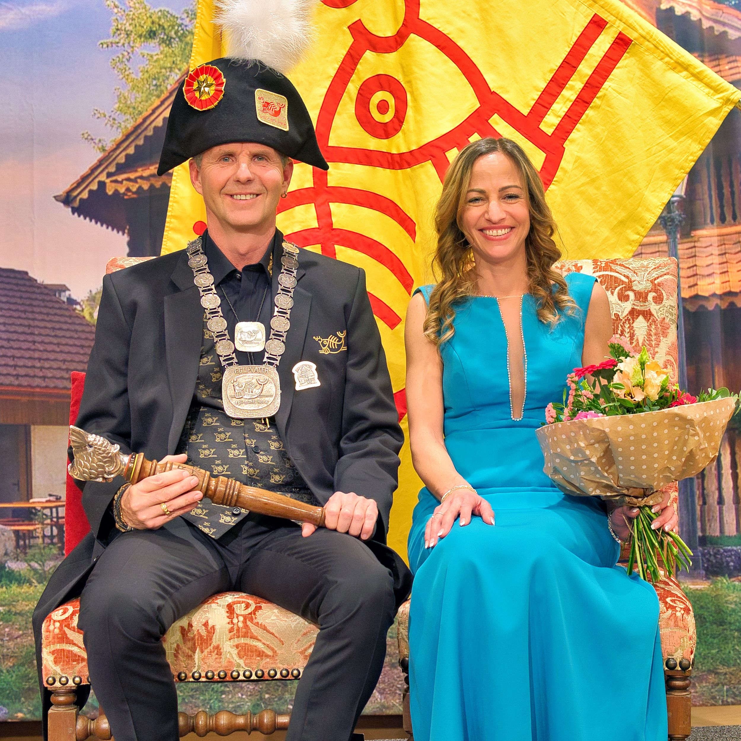 Egli-Zunft Horw: Eglivater Ernst Feusi inthronisiert