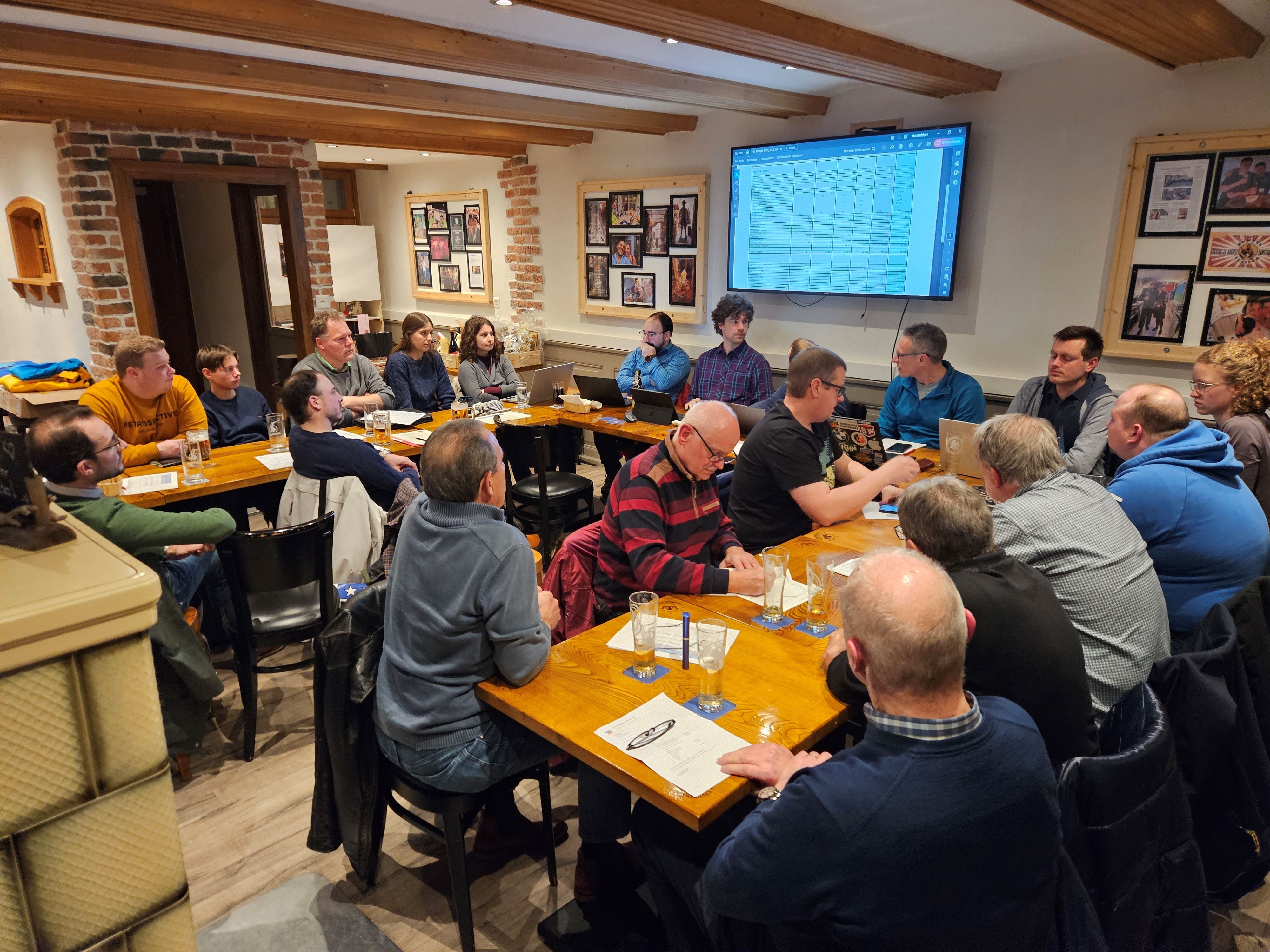 Ja zur neuen Vereinsjacke