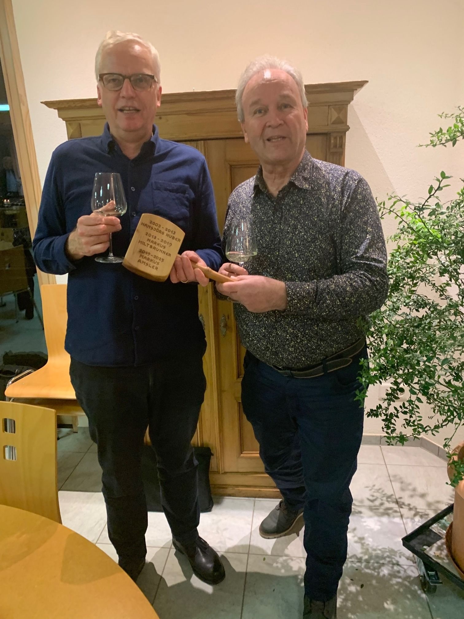 Peter Boss neuer Präsident des Männerchors Frick