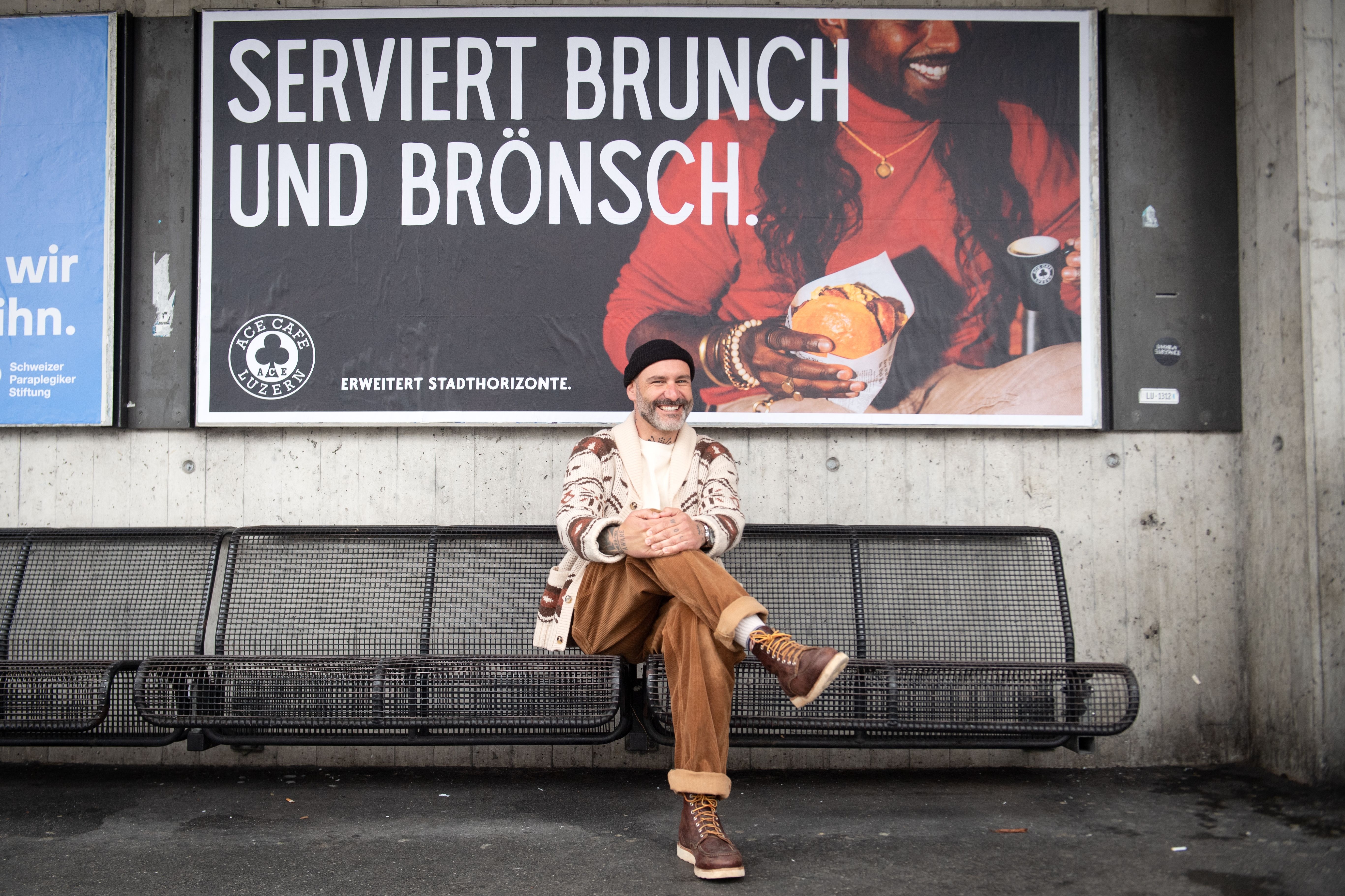 Dany Kunz feiert Ace Cafe Jubiläum mit Posterkampagne