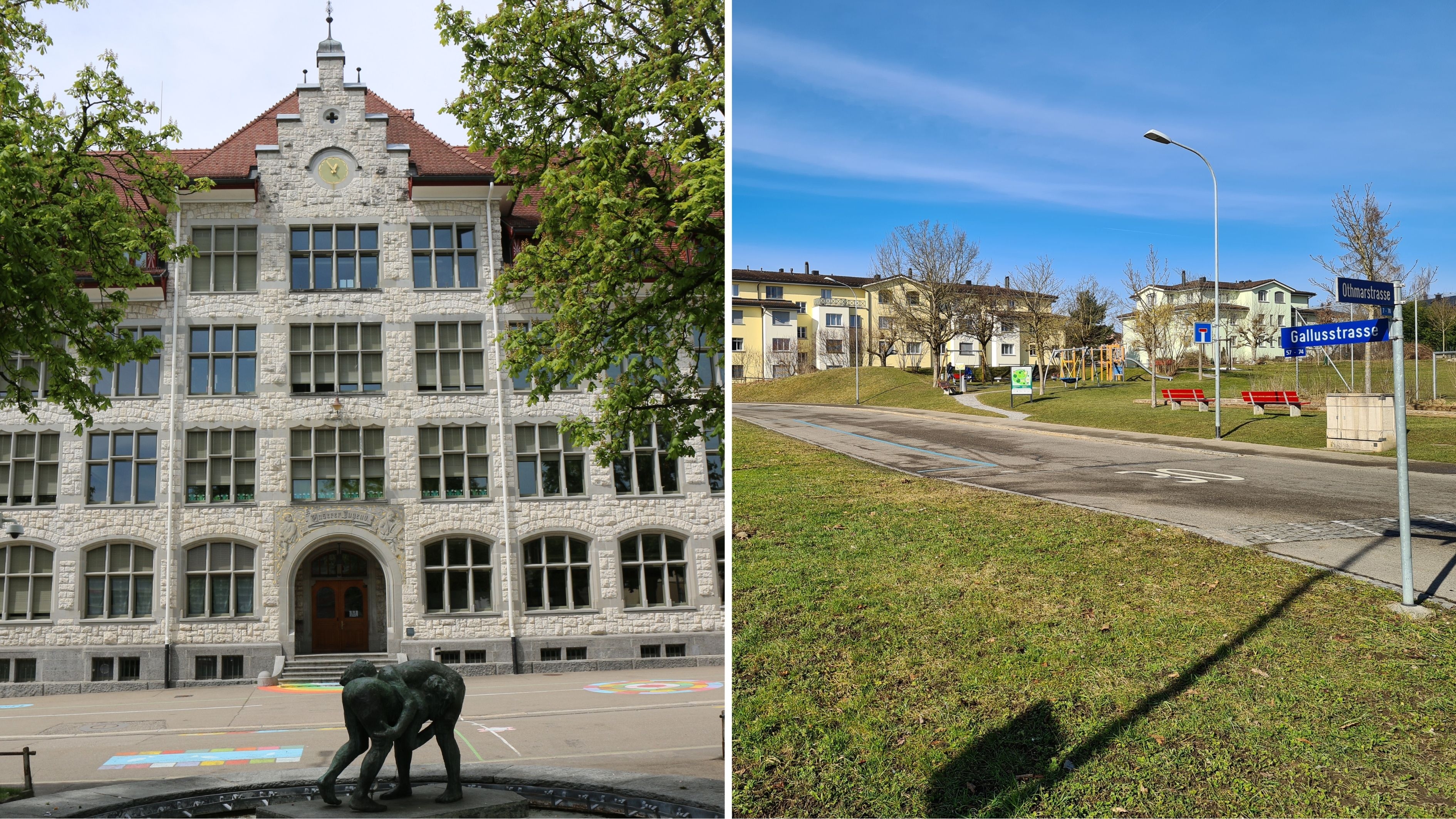 Wil plant Schul-Provisorium Allee für 6 Millionen Franken