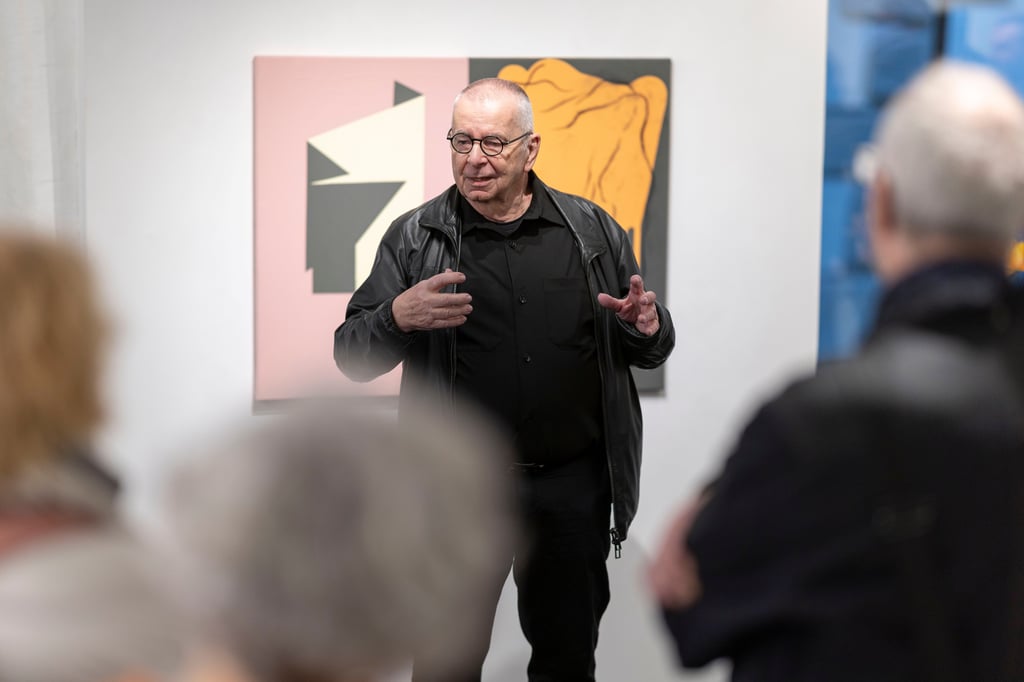 Ausstellung des Zuger Künstlers Albert Merz in der Galerie Renggli