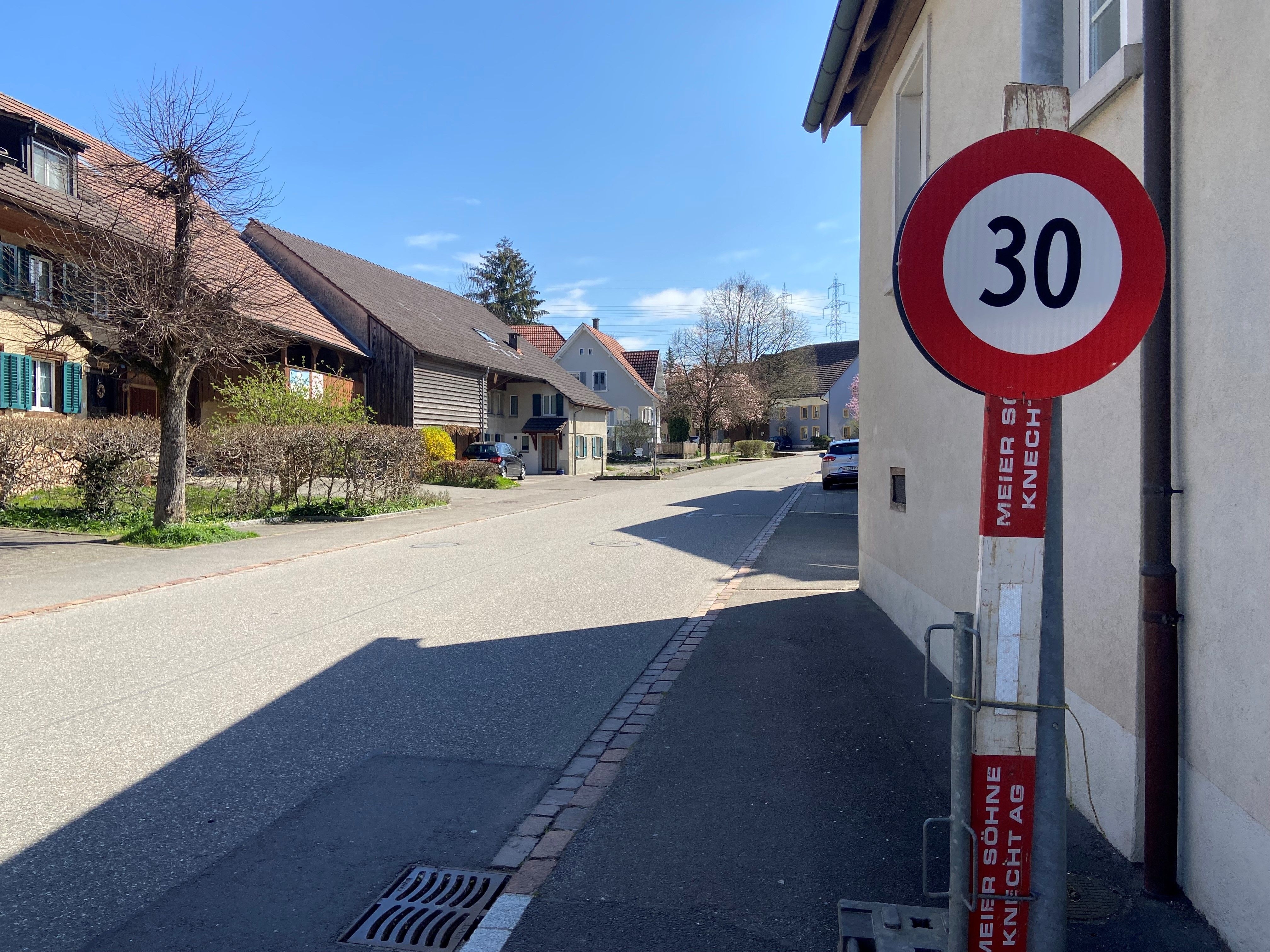 Tempo 30 in Kaisten: Gemeinderat hat Wünsche der Bevölkerung