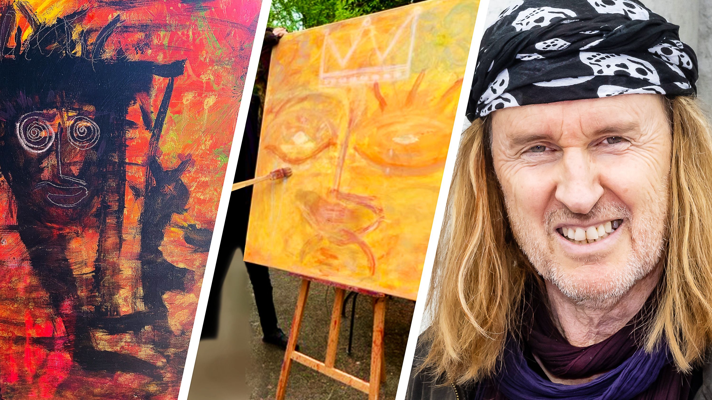 Musiker Chris von Rohr: Erste Ausstellung mit Gemälden