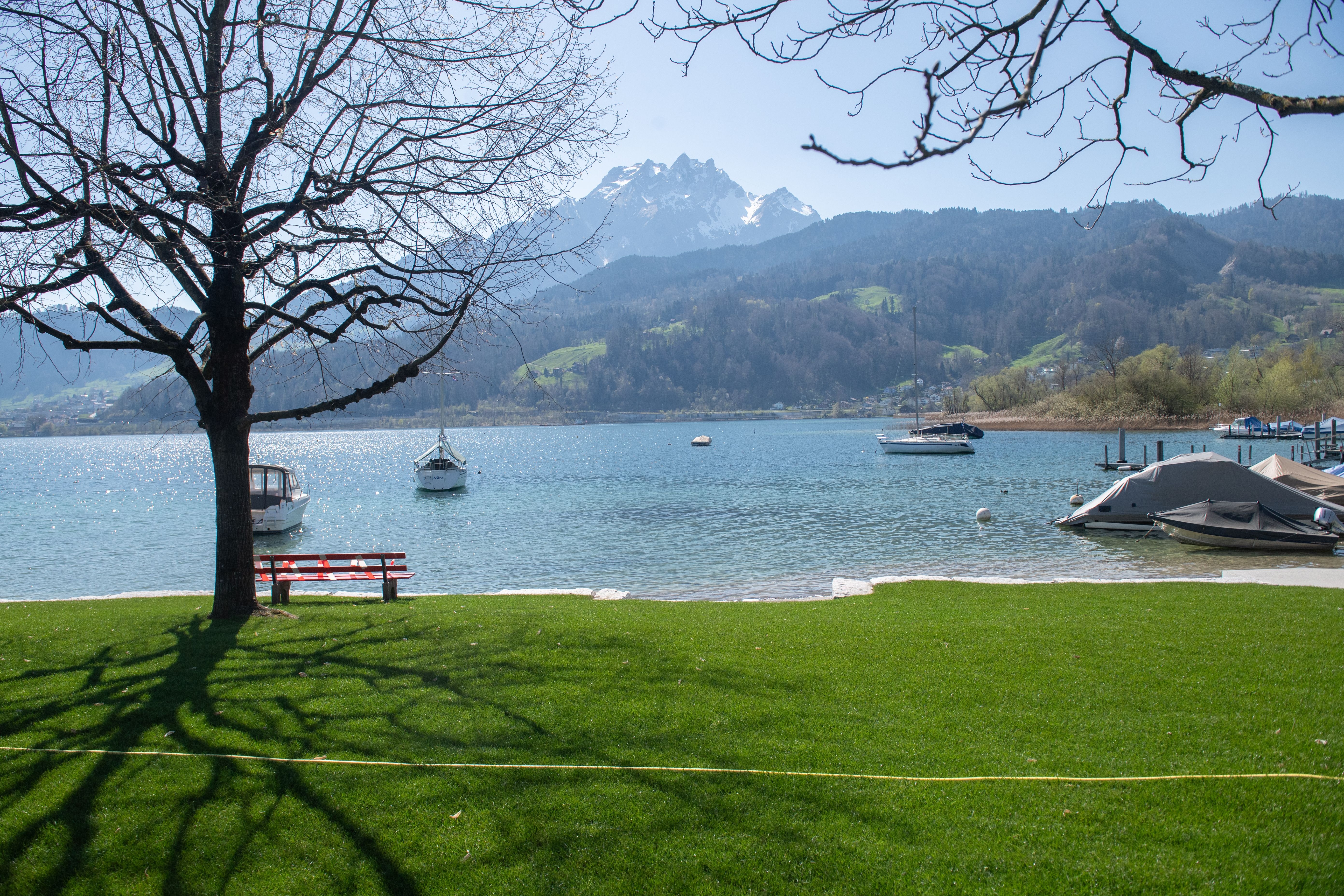 Horw-Sternenmätteli: neuer Badeplatz mit hindernisfreiem Zugang fast bereit