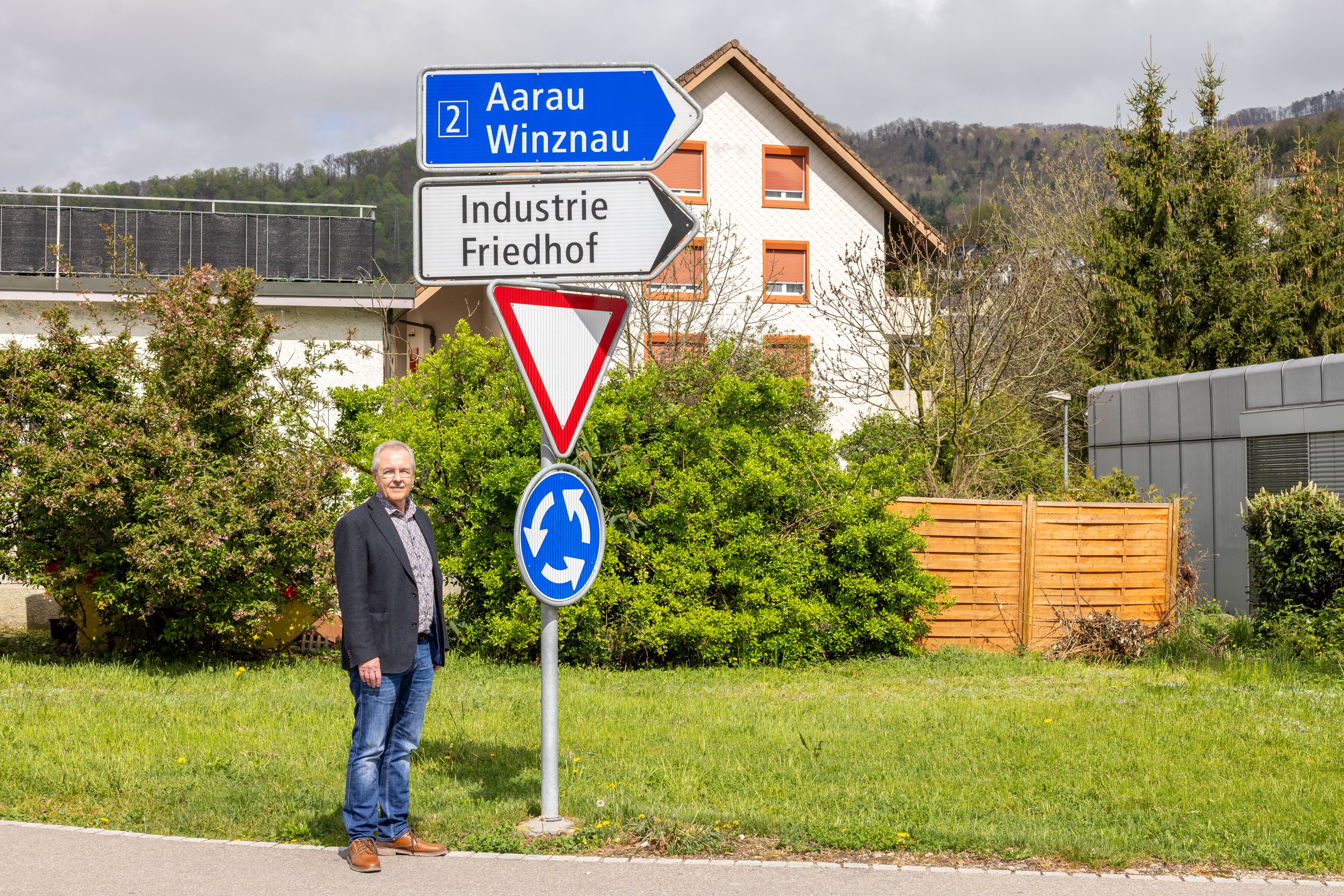 Der abtretende Winznauer Gemeindepräsident Daniel Gubler im Porträt