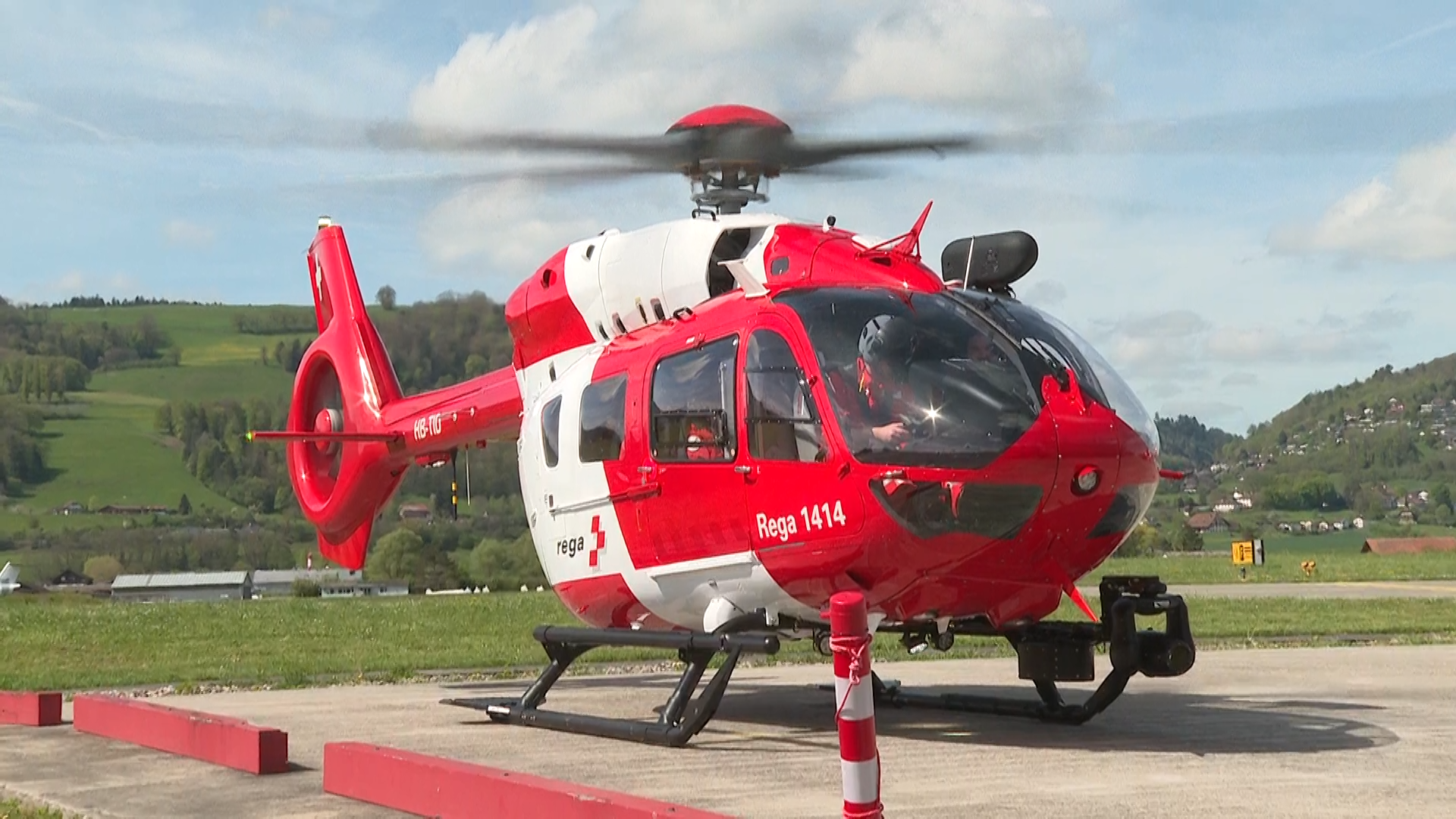 Hier landet der neue Rega-Heli