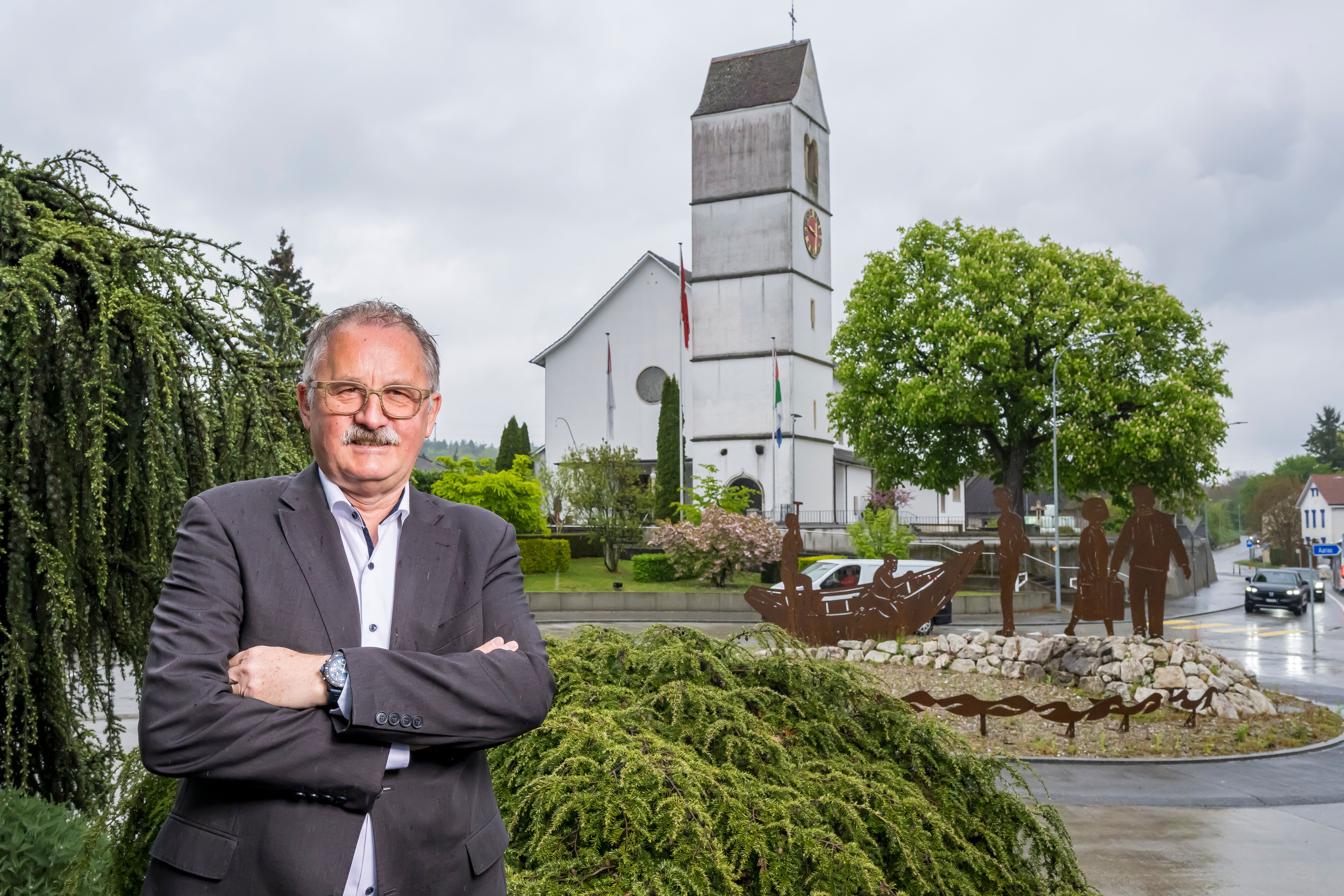 Peter Frei ist überzeugt, Obergösgen in gutem Zustand in andere Hände ...