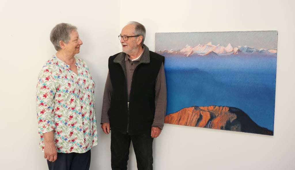 Yvonne und Josef Gnos stellen in ehemaliger Möbelfabrik Reinhard aus