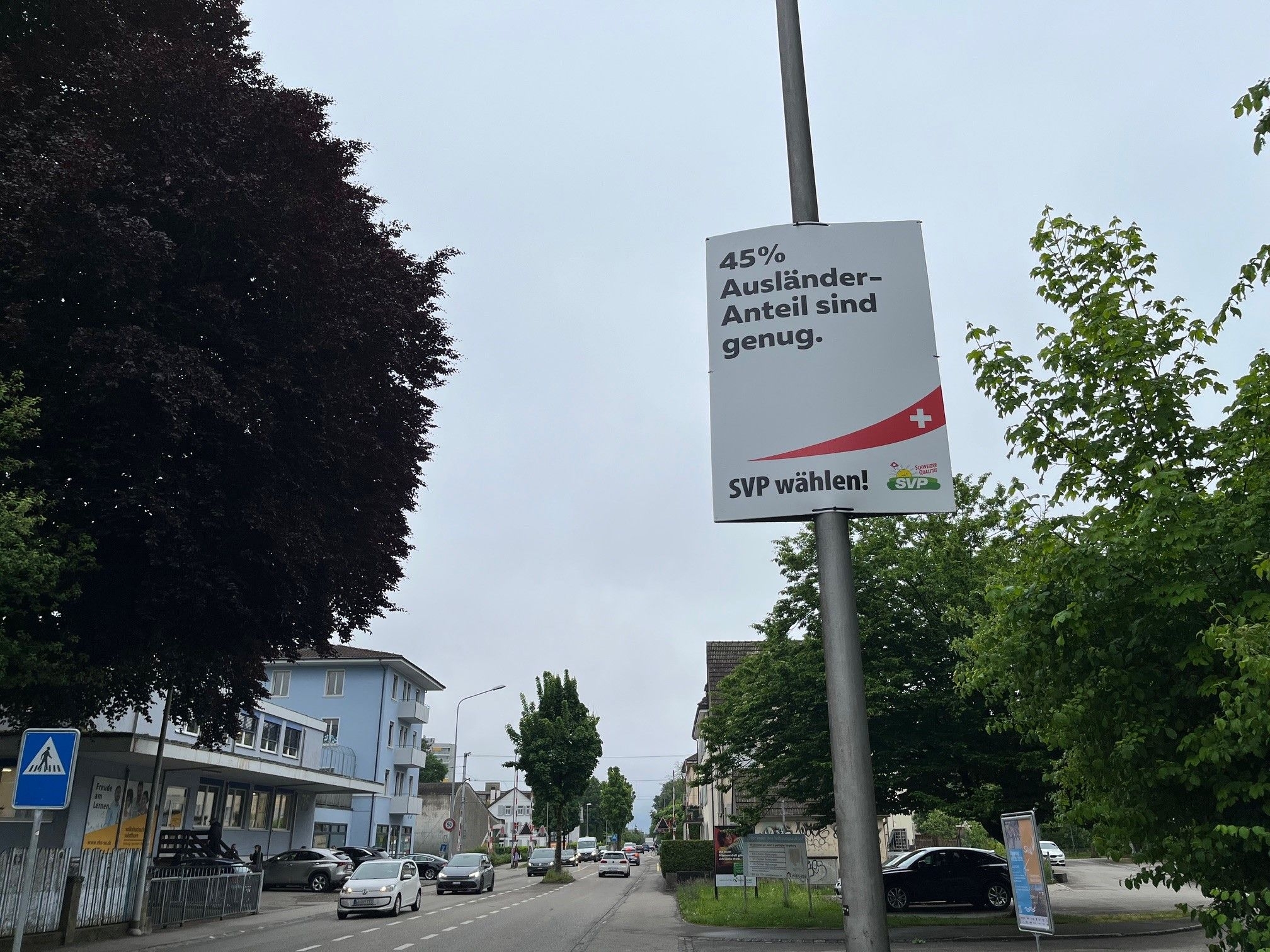 Zuchwil: Neue SVP-Plakate sorgen für Gegenwind