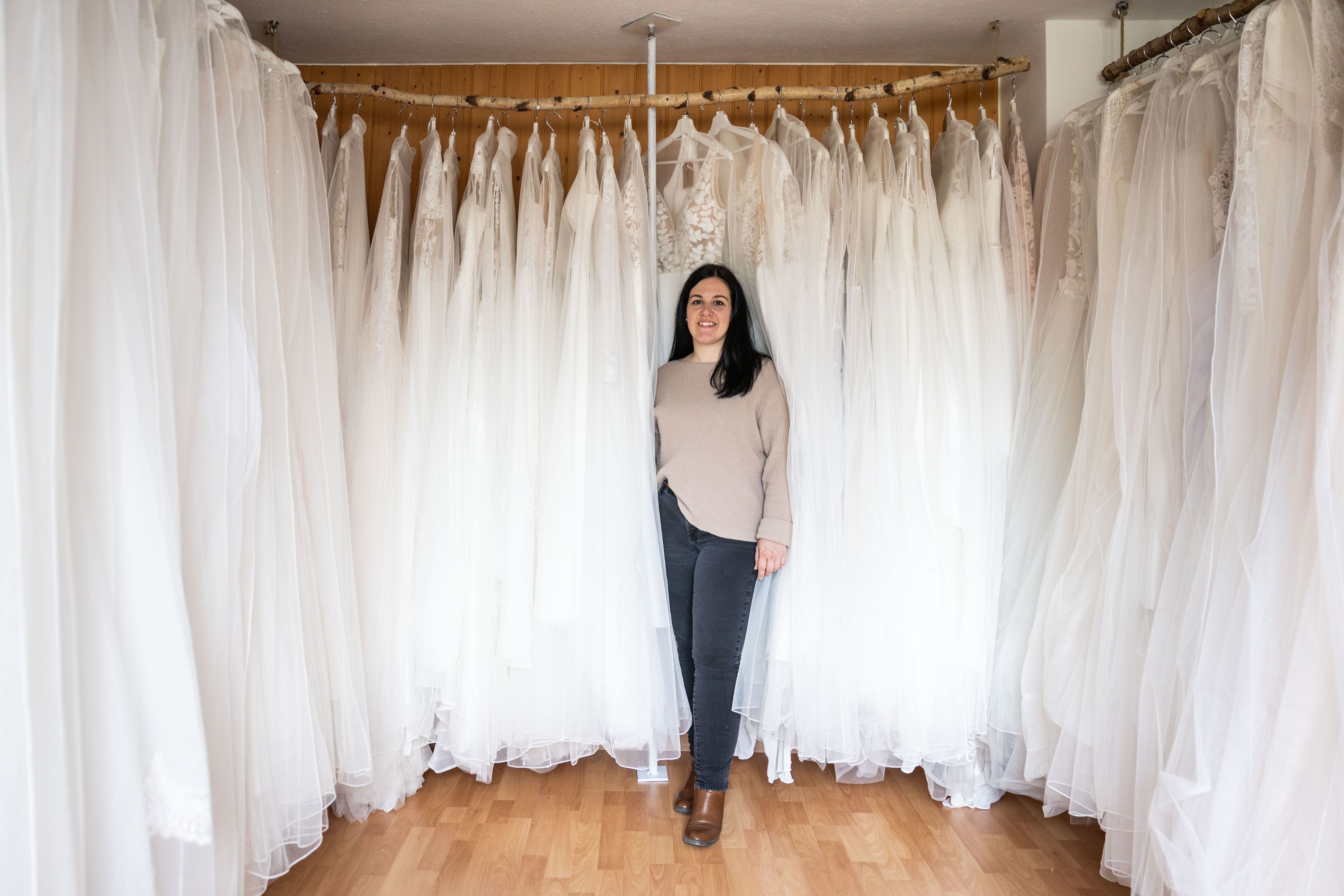 Luthern: Secondhand-Brautkleider von Stephanie Birrer