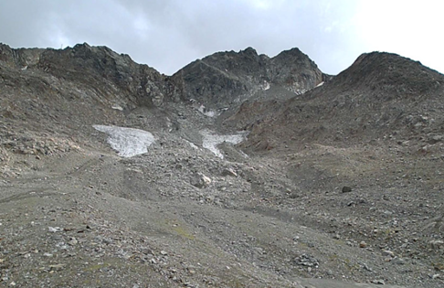 Felssturz am St. Annafirn bei Andermatt