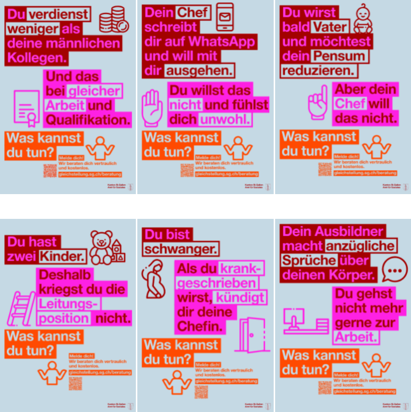 FDP St.Gallen kritisiert Plakatkampagne des Amts für Soziales