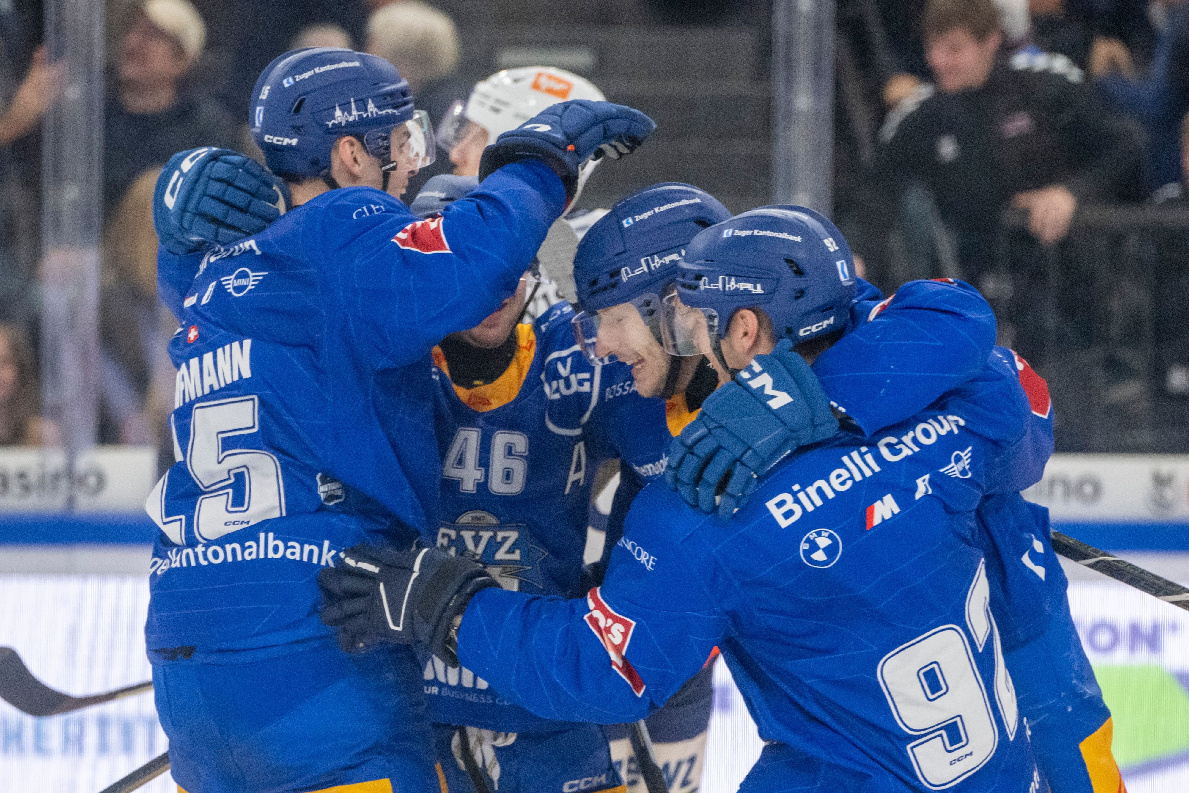 EV Zug - ZSC Lions 2:1 n.V. - die Tore im Video