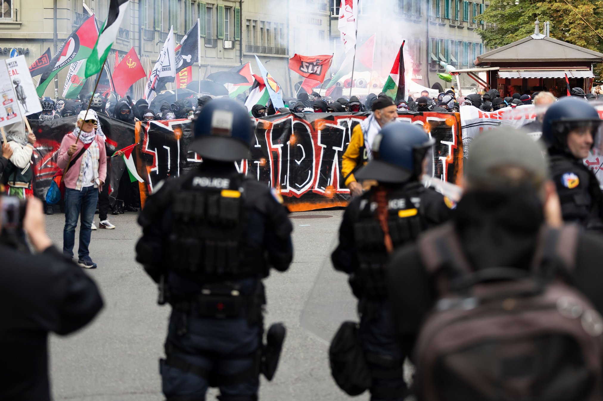 Gaza-Demo in Bern: Bilanz von Kantonspolizei und Gemeinderat