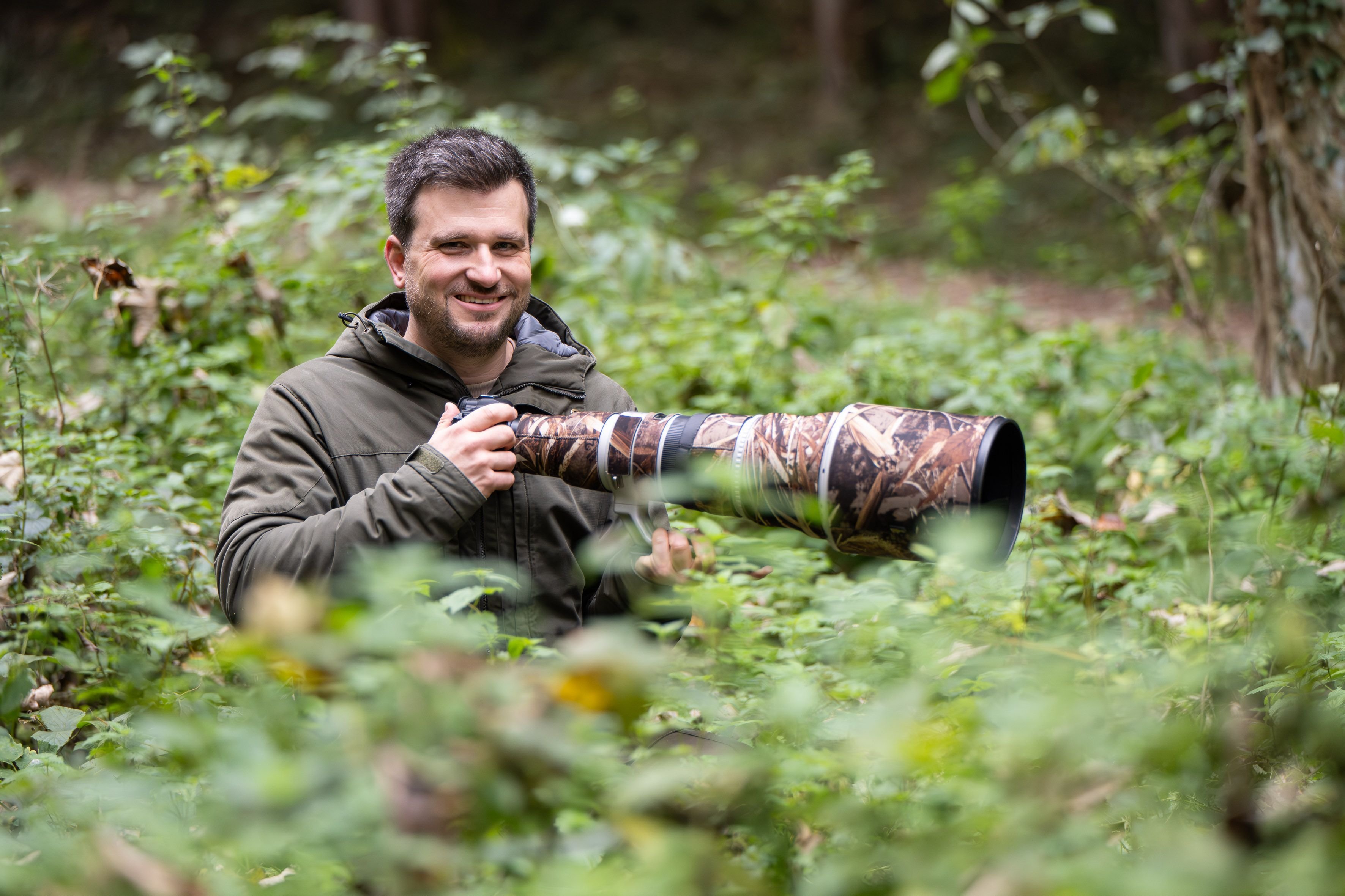 Kestenholz: Jan Rudolf von Rohr ist Tierfotograf und Feldornithologe