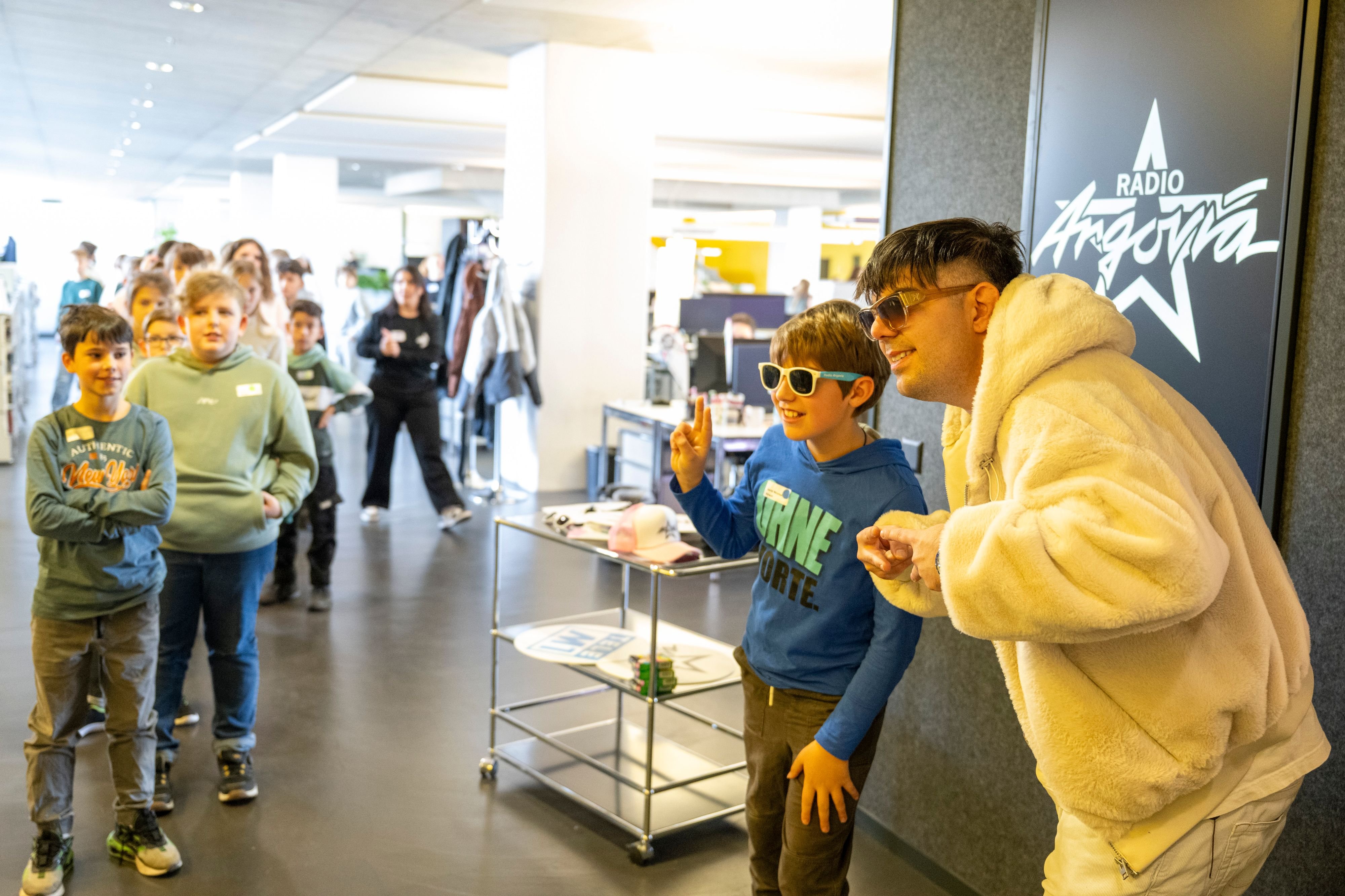 Zukunftstag: Steve Merson beantwortet Fragen von Kindern