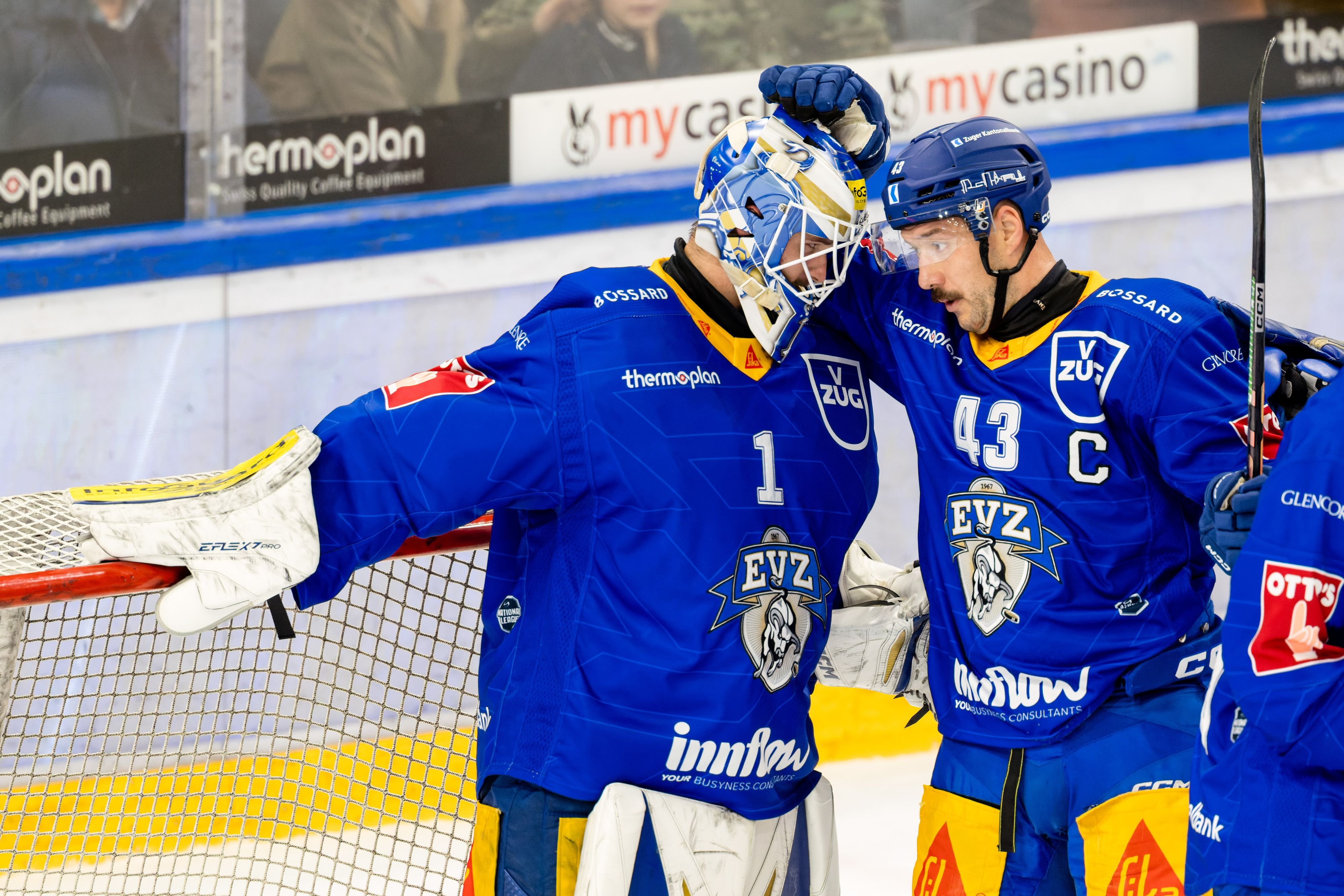 EV Zug besiegt SC Bern mit 4:2
