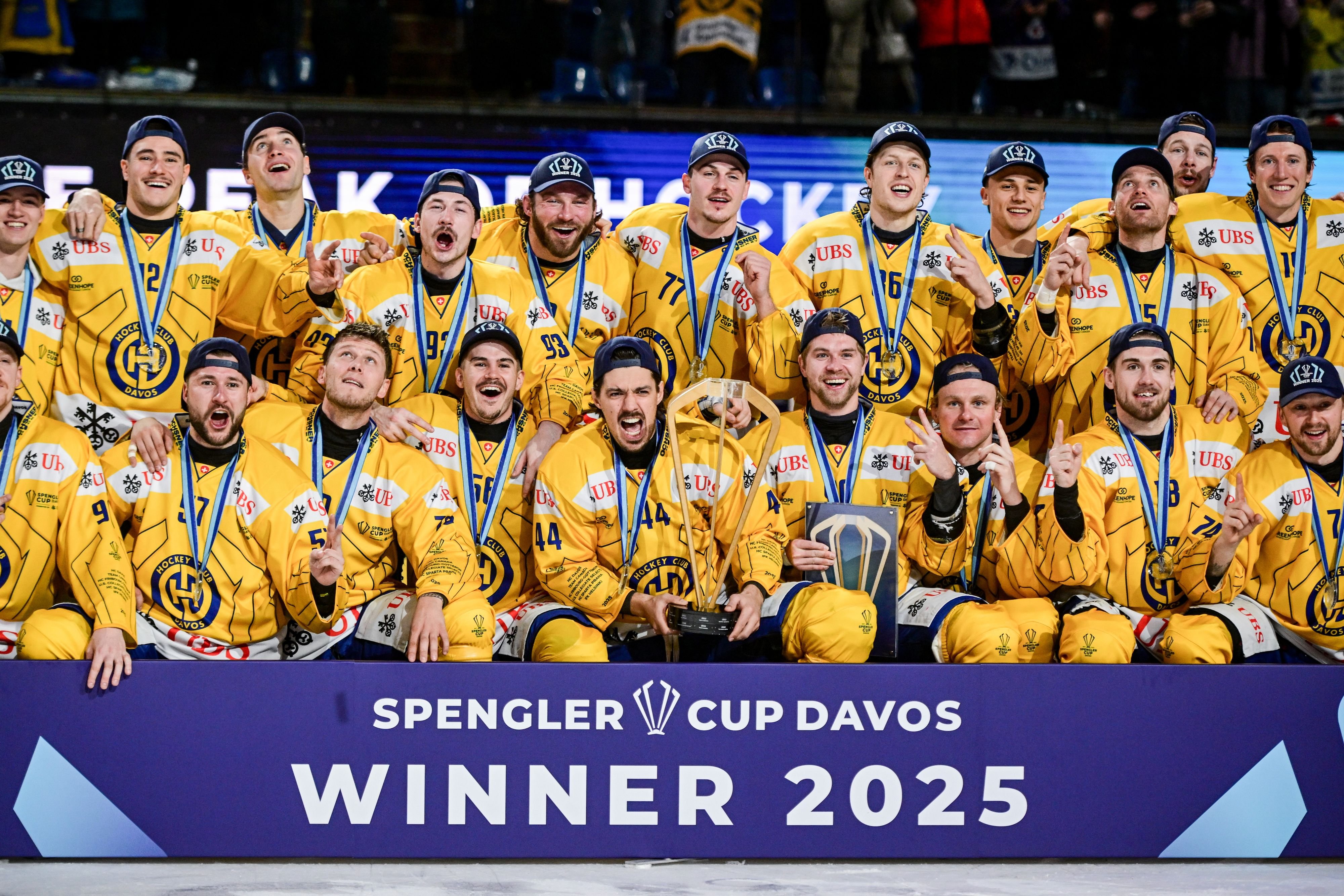 Spengler Cup: HC Davos gewinnt und ist neuer Rekordsieger