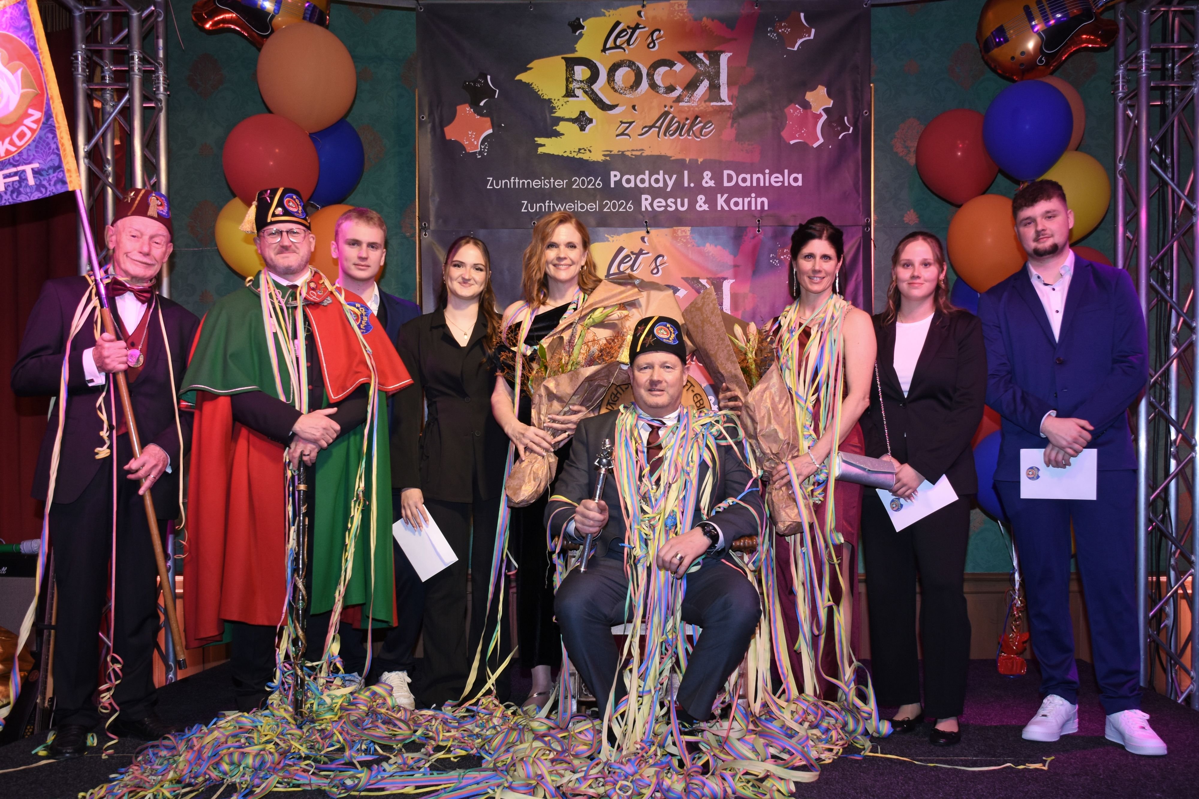 Rotseezunft: Paddy I. rockig inthronisiert