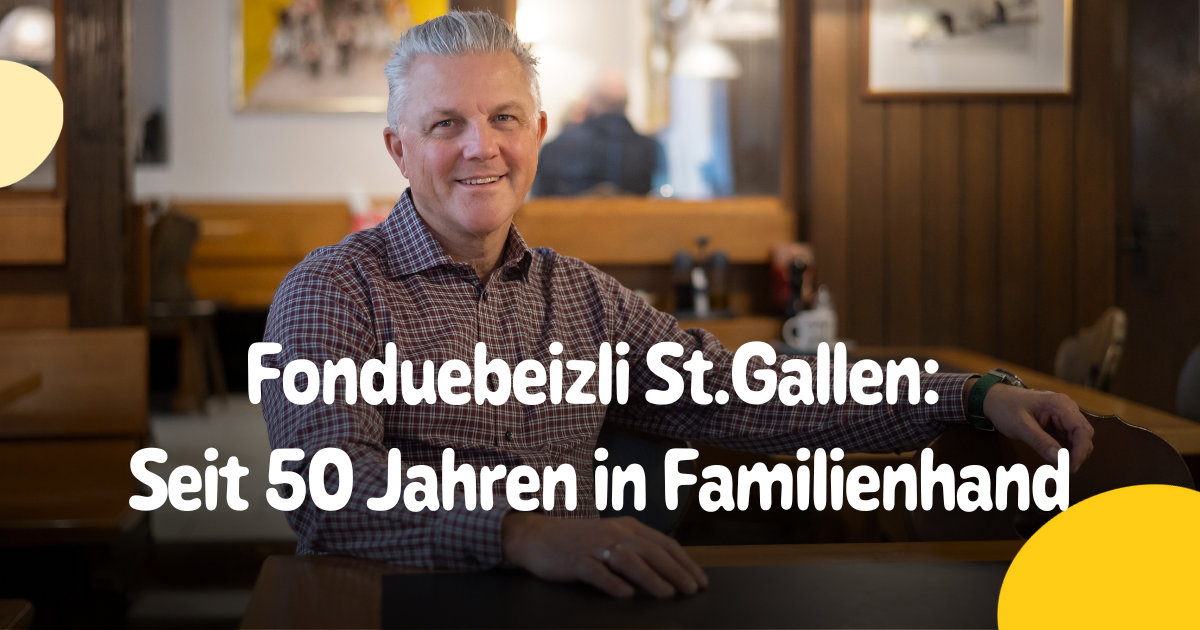 Fonduebeizli St.Gallen: Grosse Auswahl und Schweizer GErichte