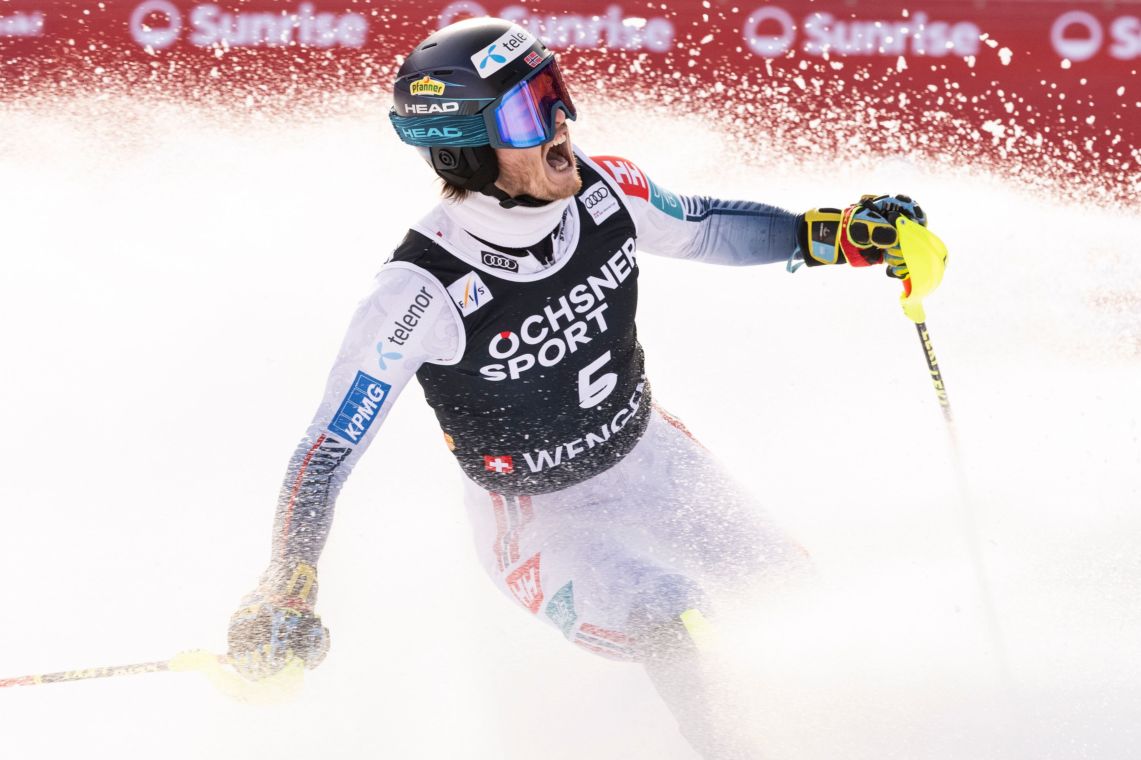 Ski Wengen: Slalom – McGrath siegt, Meillard knapp neben Podest
