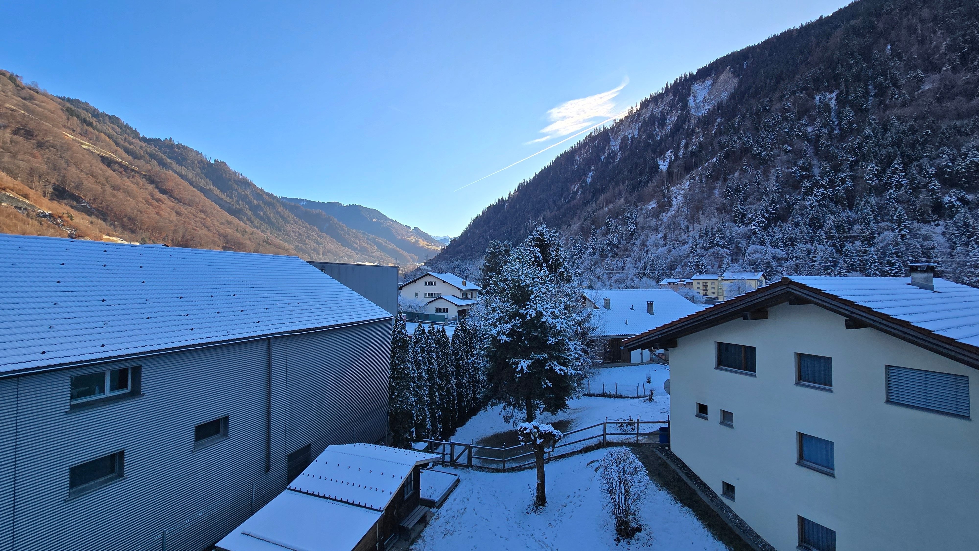 Schnee im Bergtal: Kolumne von Tobias Walt